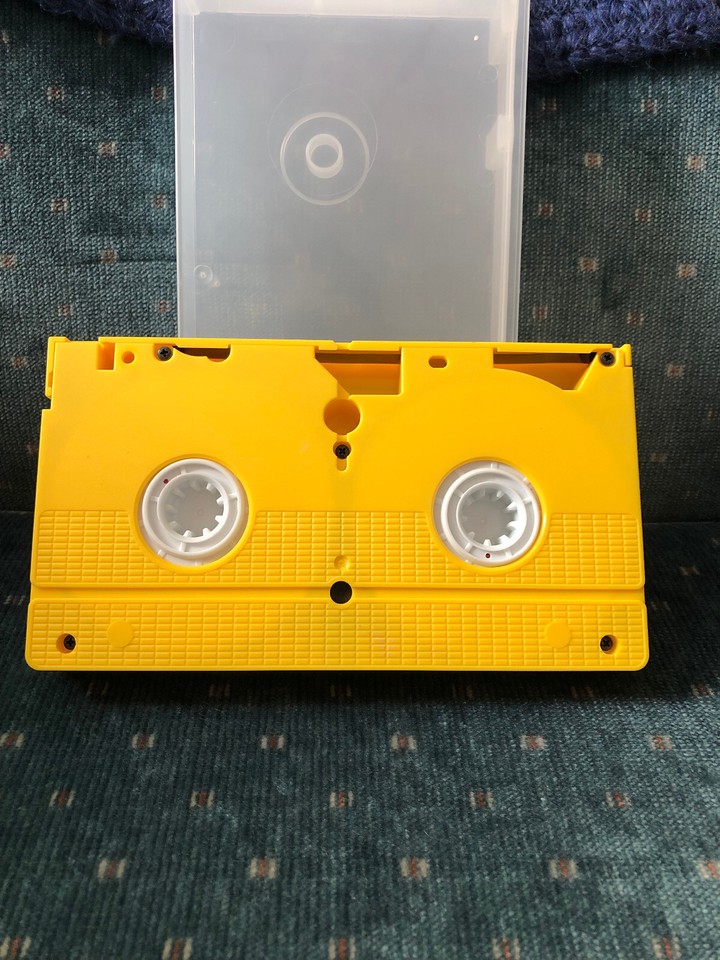 ROB EVANS DONUT MAN YELLOW VHS SHELL CUSTOM SWAP | eBay