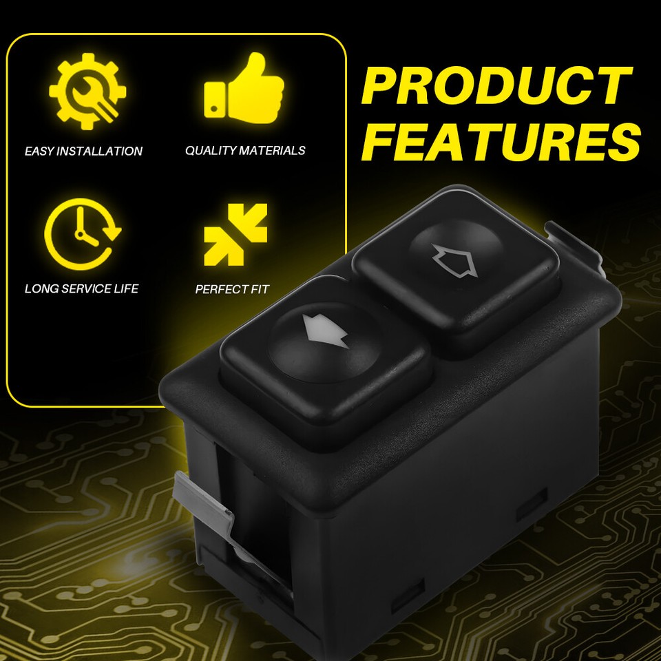 Set 4 pcs Illuminated Power Window Switch For E23 BMW E24 E28 E30 ...