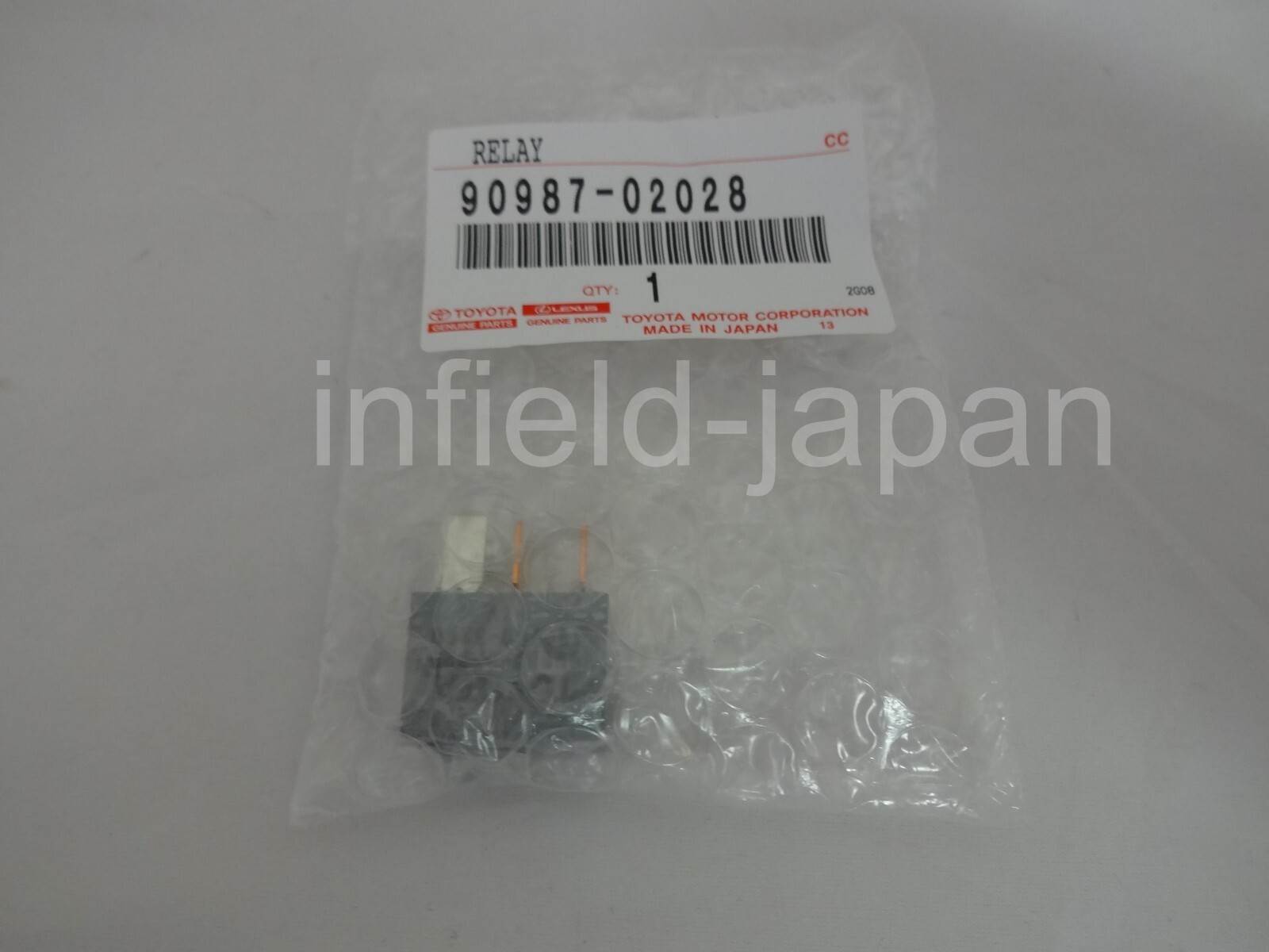 Genuine Toyota AC clutch fan relay 90987-02028 F/S | eBay