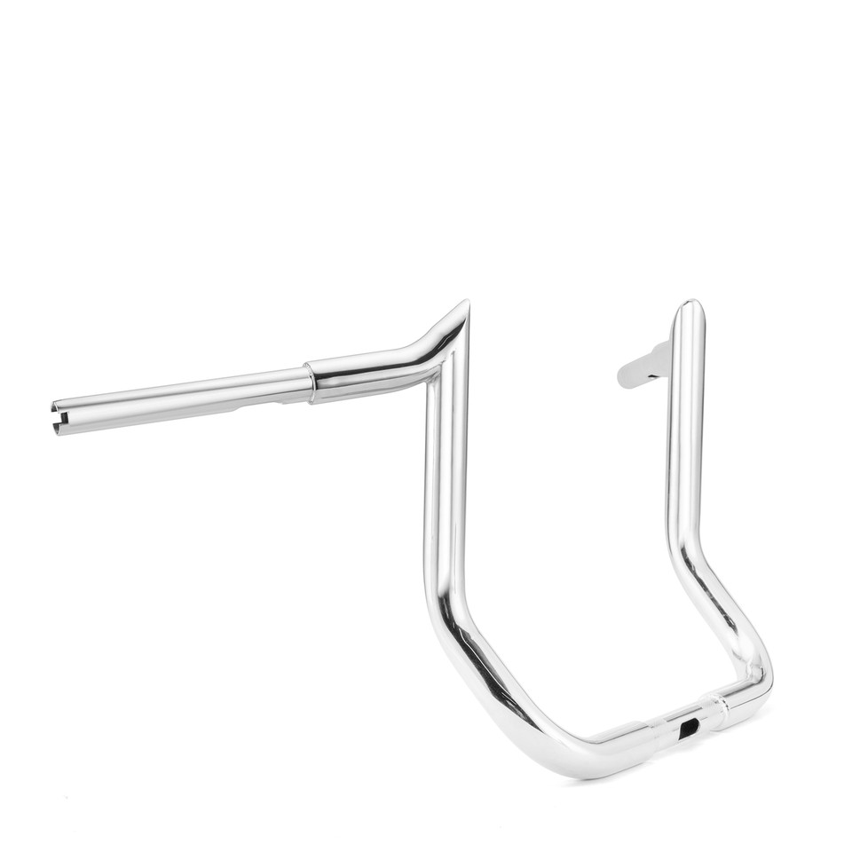 10" Meathook Bar Ape Hangers Handlebars for Harley-Davidson Bagger ...
