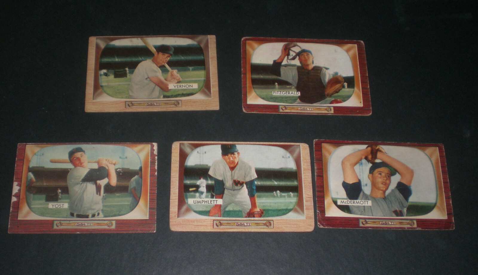 1955 WASHINGTON SENATORS BOWMAN BASEBALL - 5 CARDS | eBay
