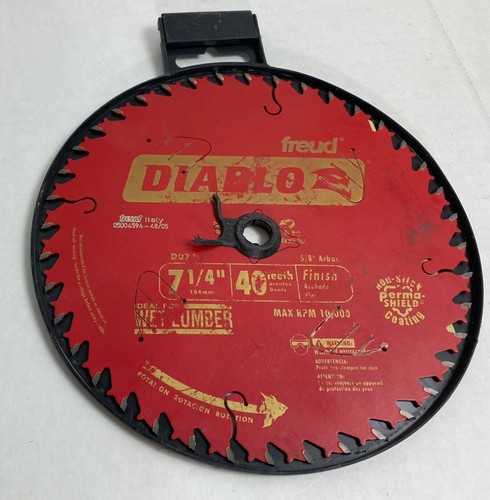 diablo saw blade 7 1/4 - 40 Teeth For Wet Lumber | eBay