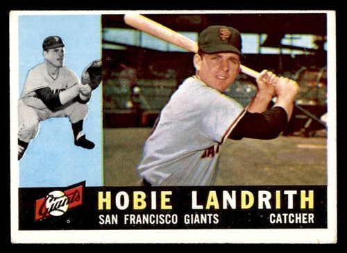 1960 Topps Baseball #42 Hobie Landrith EX *g1 | eBay