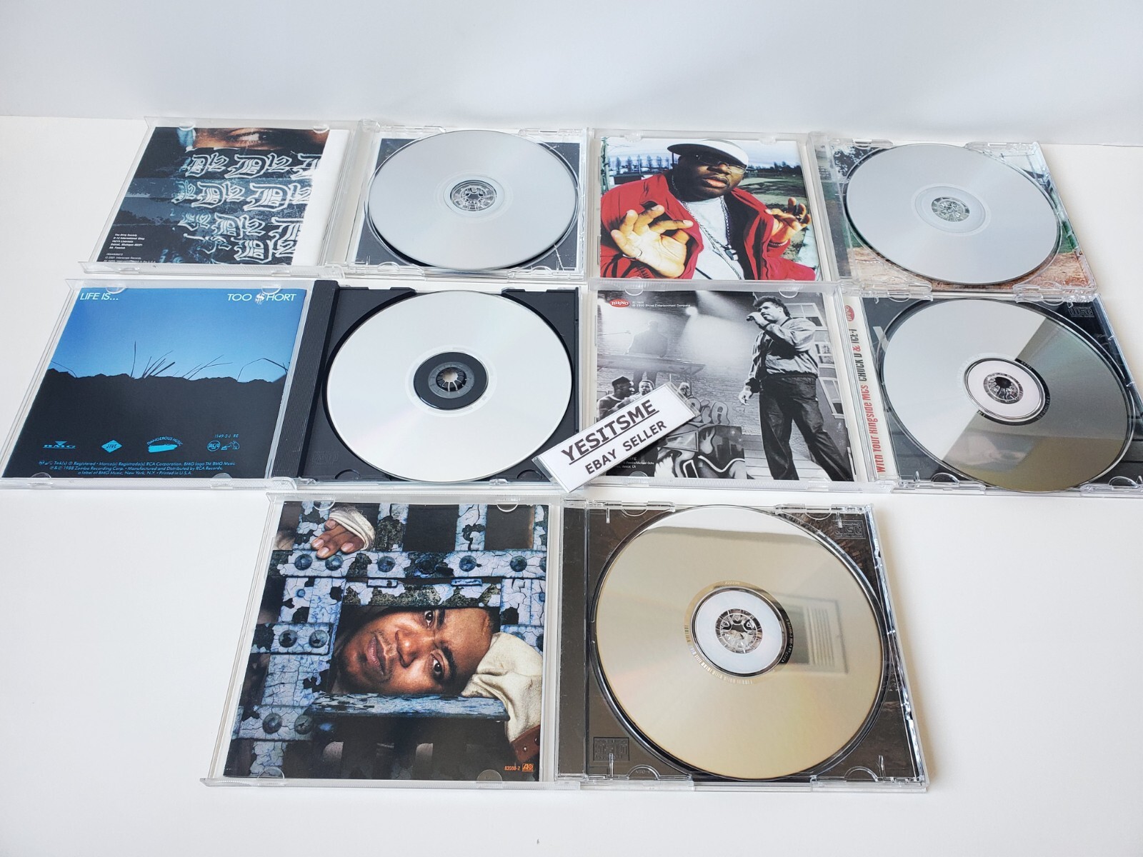 Lot of 25 Hip Hop Rap CDs: NWA, Wu-Tang Clan, NAS, Public Enemy (READ ...