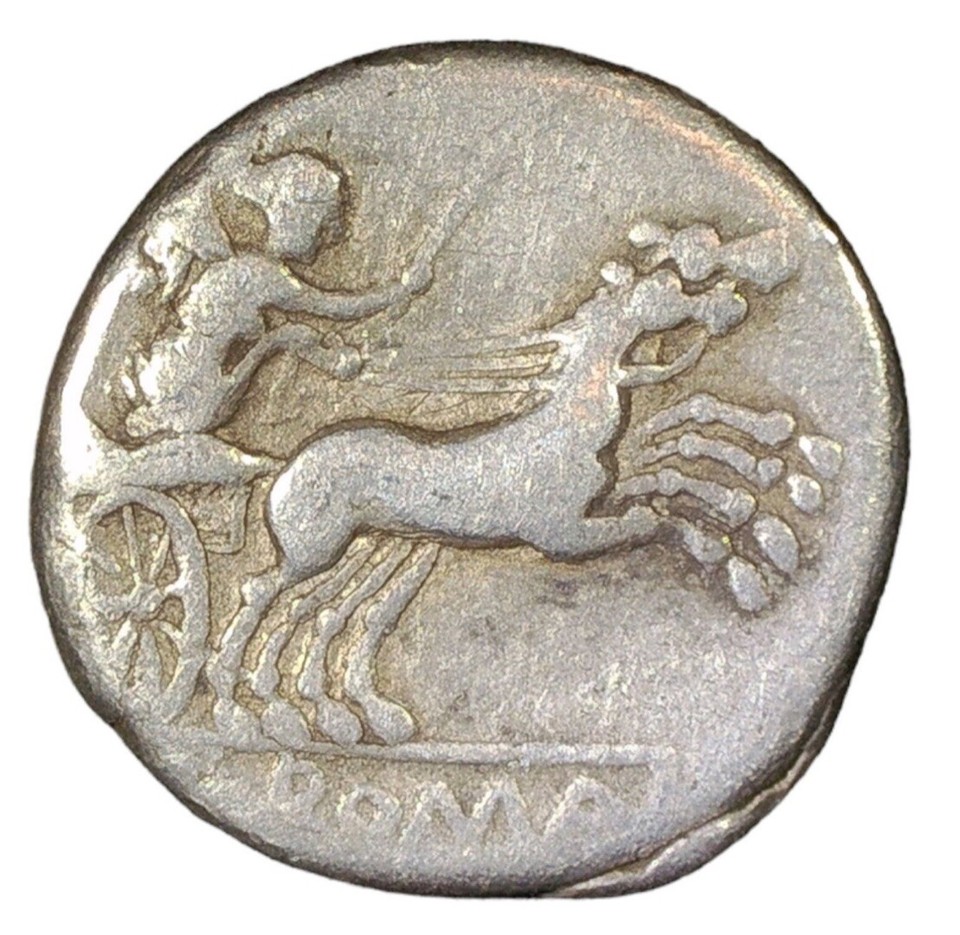 ANONYMOUS. 189-180 BC. ROME, ROMAN REPUBLIC. AR DENARIUS. 3.7G. | eBay