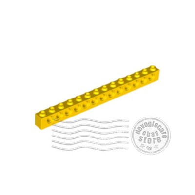 1x LEGO 32018, Technic Brick 1x14 Yellow | 4195727 | eBay