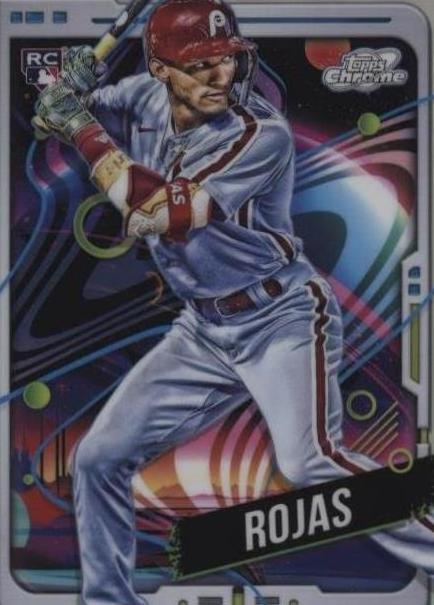 2024 Topps Cosmic Chrome - Johan Rojas #18 Refractor (RC) for sale ...