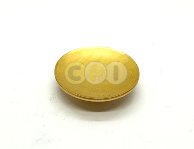 1.1/2" Brass Dish type core / Freeze plug | eBay