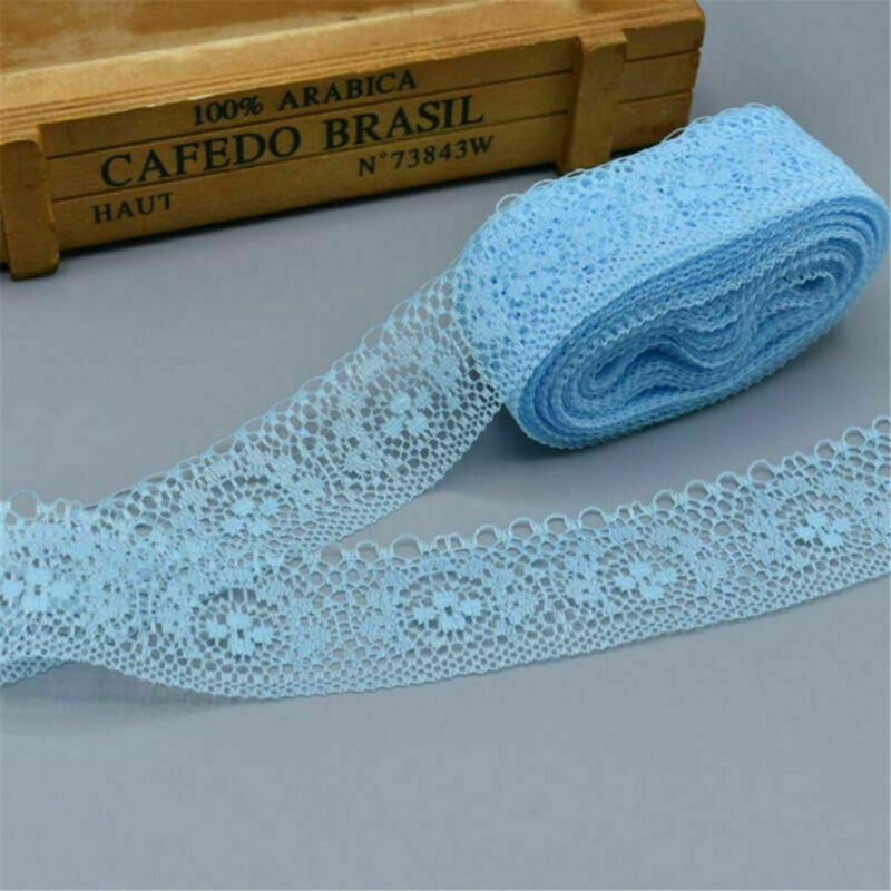 10 Yards/Roll Lace Ribbon 40MM Lace Trim DIY Embroidered For Sewing ...