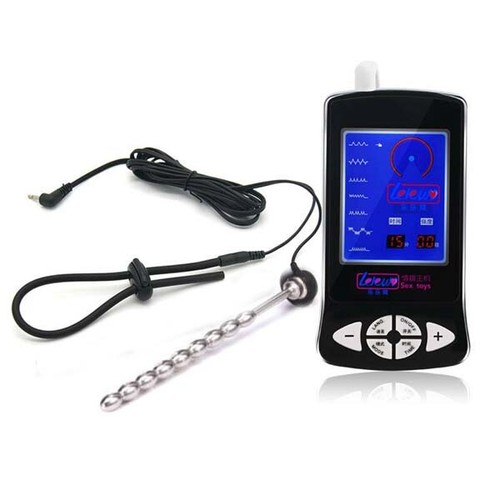 NEW Shocking Pulse Electro Kit Sex Stainless Plug Dilator E-Stim Ring Set Toy | eBay