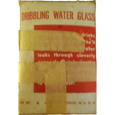 Dribbling water glass | eBay
