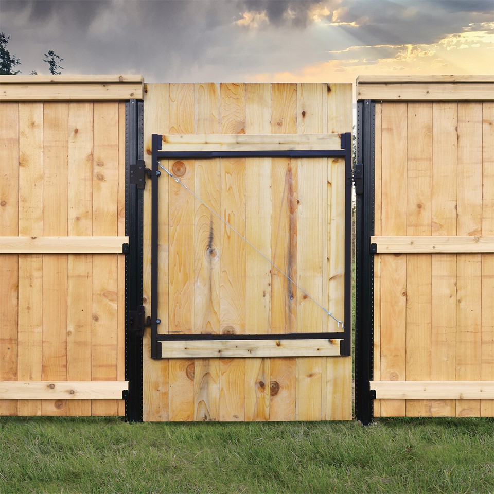 Adjust-A-Gate Steel Frame Gate Building Kit, 36"-60 Inch Wide Opening ...