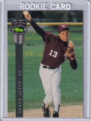 1992 Classic Four Sport Draft Pick Derek Jeter #231 New York Yankees | eBay