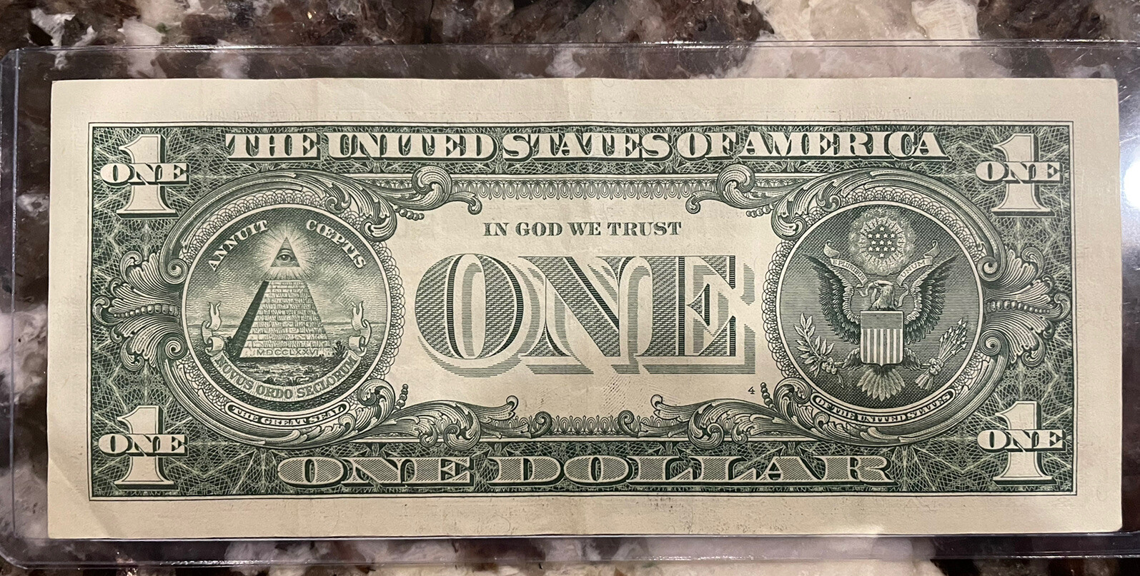 2017A $1 bill error black ink serial Contamination number Mismatched ...