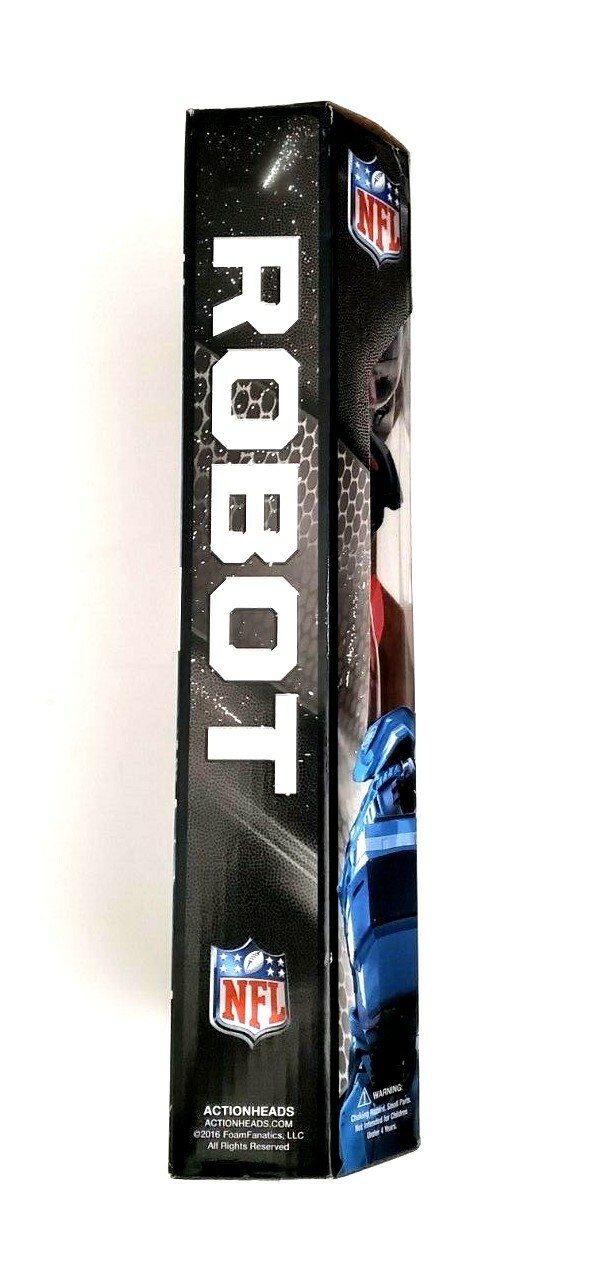 Houston Texans NFL Fox Sports 10" Robot Cleatus Action Figure Blue ...