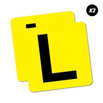 2X Learner L Plate Sticker | eBay