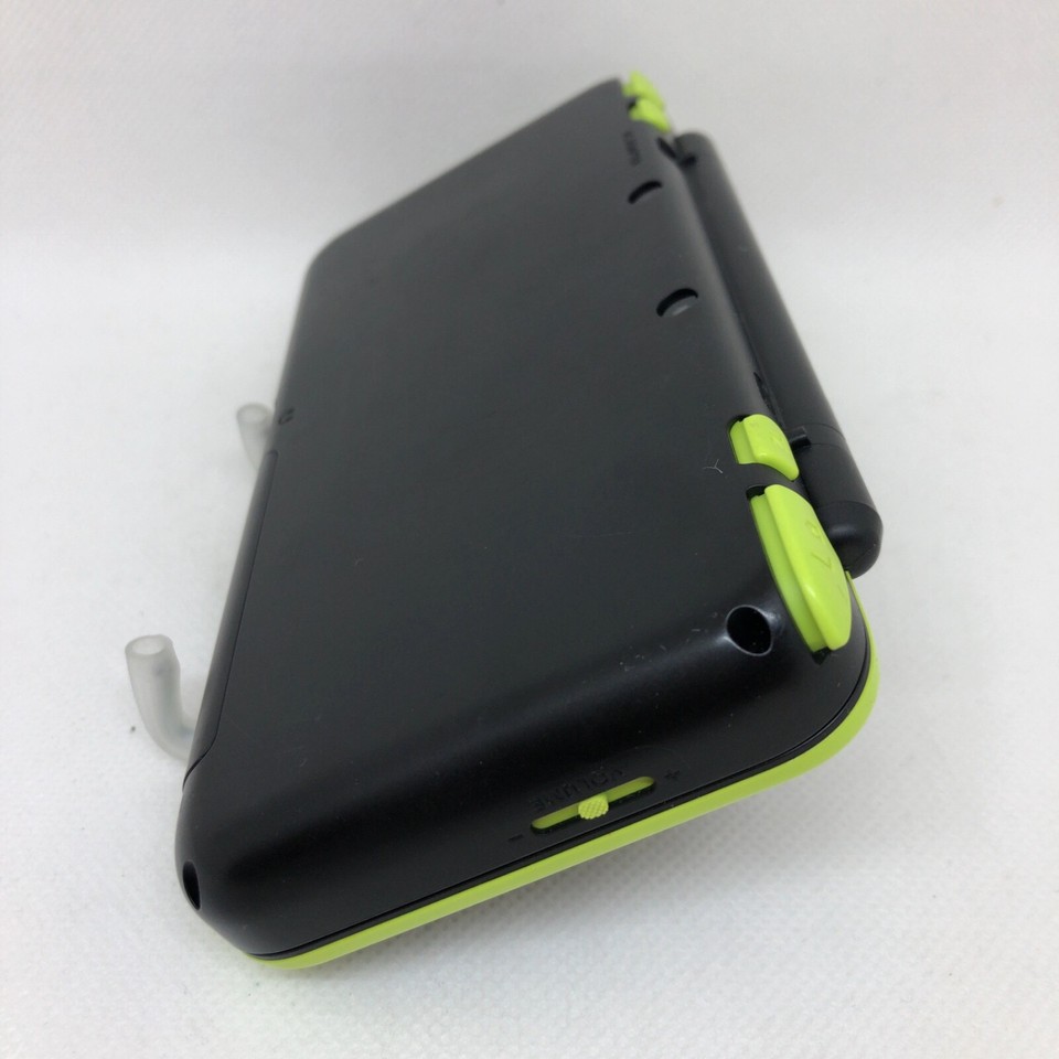 JUNK Nintendo New 2DS LL XL black lime Used Box #J130 | eBay