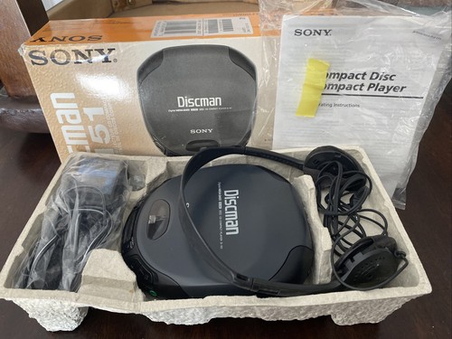 Vintage Sony Discman D-151 CD Compact Disc Compact Player with OEM ...