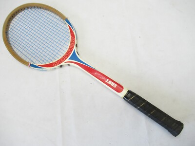 VINTAGE DONNAY "SHOT" WOODEN TENNIS RACQUET. ANTIQUE / DISPLAY | eBay