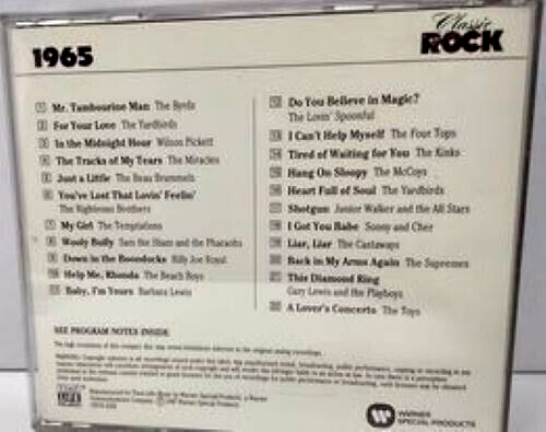 Classic Rock 1965 Time Life Music CD 1987 Warner | eBay