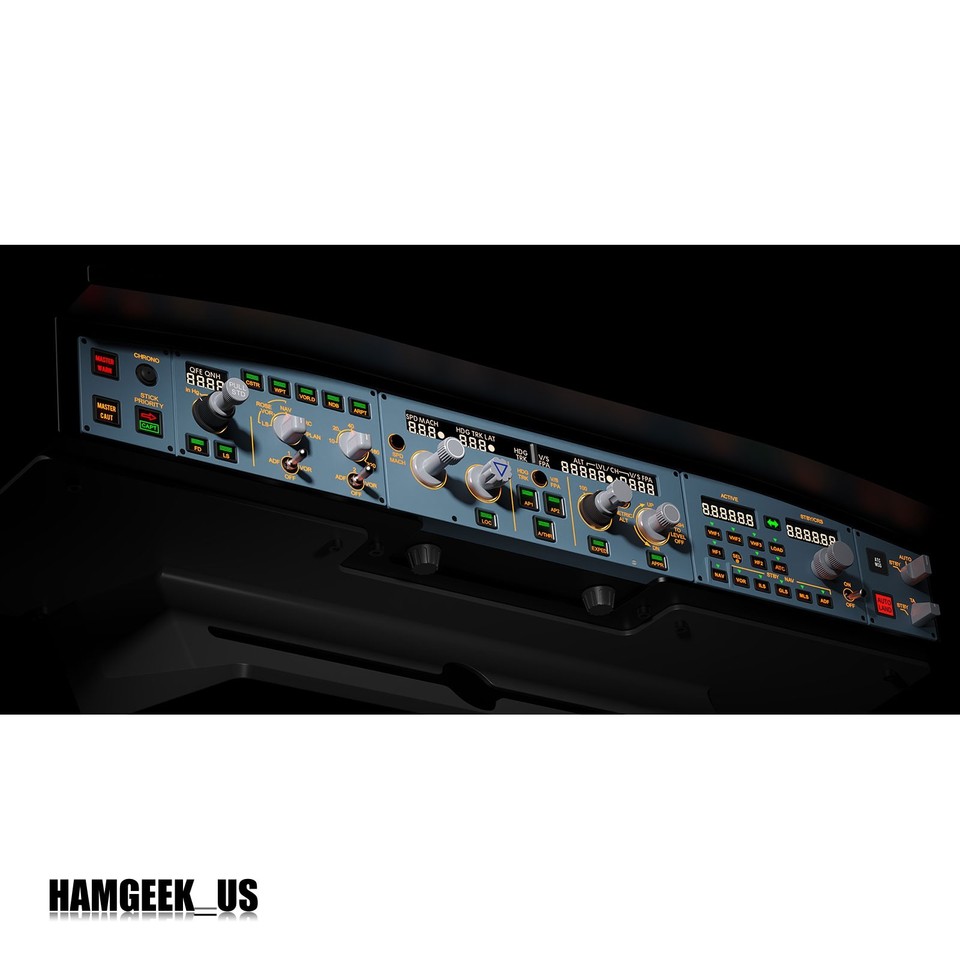 WingFlex A320 FCU CUBE+EFIS CUBE+RMP COMBO CUBE Flight Game Simulator ...