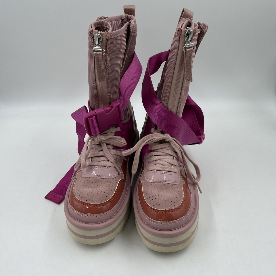 Ugg Pop Punk High Top Pink Trainer Sneakers Boots Size 8 | eBay