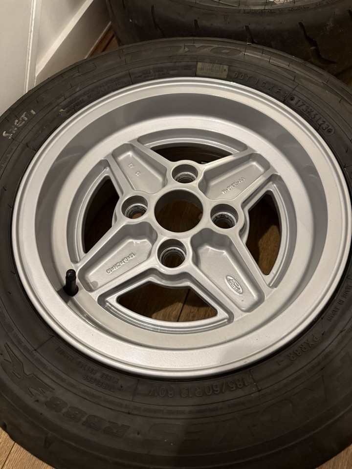 Mk2 Escort capri laser rs2000 Wheels 4x108 Rs4 Toyo Proxes R888R 185 60 ...