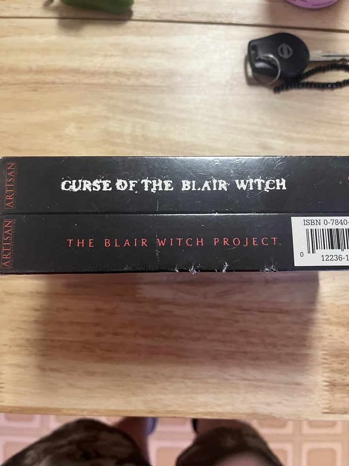 The Blair Witch Project/Curse Of Blair Witch VHS, 1999, 2-Tape Set) Sealed | eBay