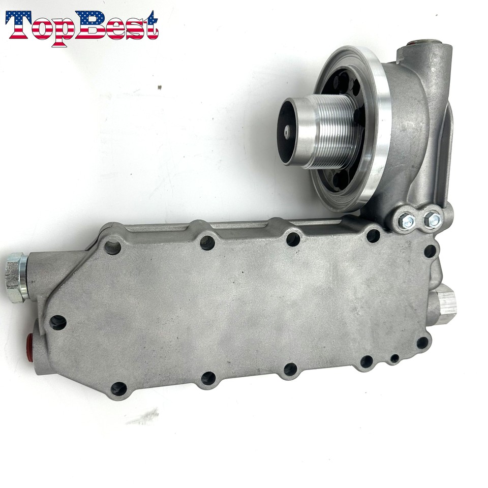 New Oil Cooler Cover Filter Head 3974325 for Cummins 6CT ISC QSC 8.3 ...