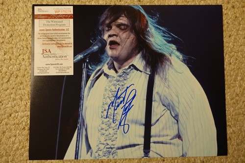 MEATLOAF MEAT LOAF SIGNED AUTOGRAPHED 11x14 PHOTO BAT OUT OF HELL ROCK ...