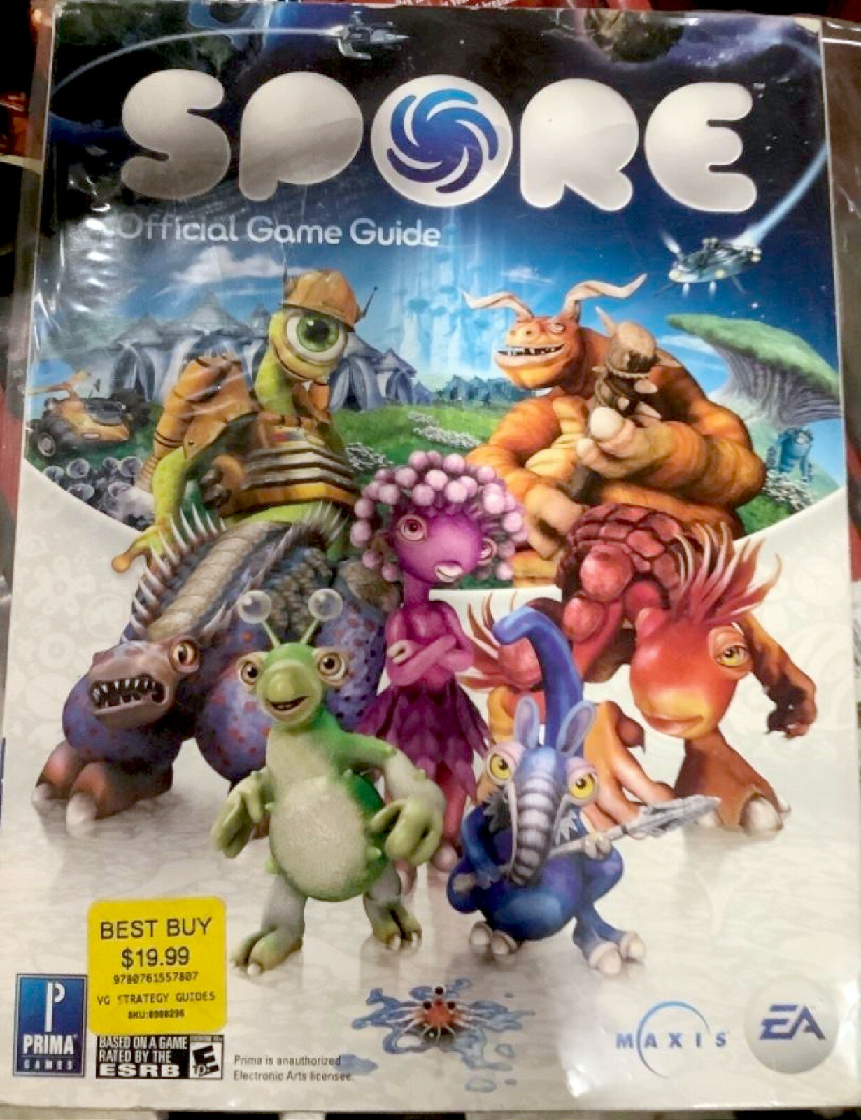 Prima Games SPORE Offical Game Strategy Guide EA Maxis Evolution tips ...