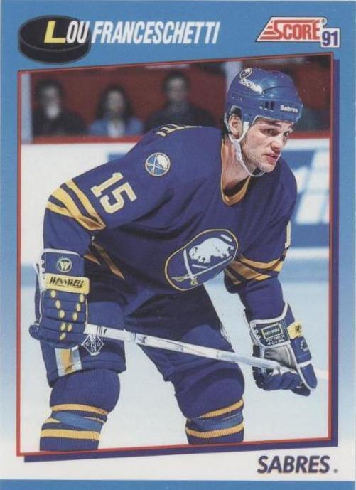 1991-92 Score Canadian - Lou Franceschetti #388 Bilingual for sale ...