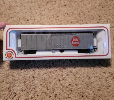 Bachmann HO Scale 51' Steel Reefer Box Car Swifts Premium Silver Red | eBay
