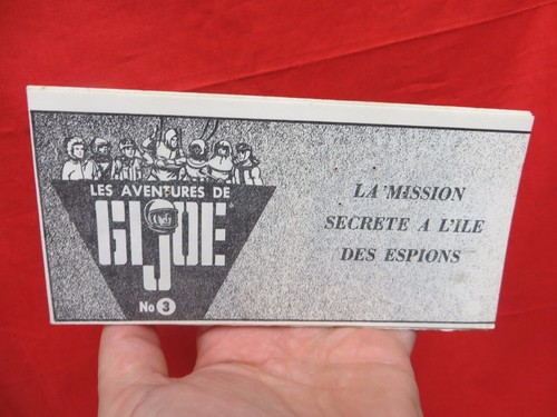 JOEZETA 1964 VINTAGE GI JOE :1969 SECRET MISSION SPY ISLAND CANADA: B&W ...