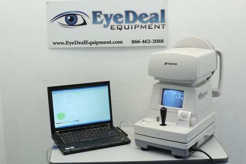 Topcon KR 8000PA Autorefractor Autokeratometer Topography Laptop wColor ...