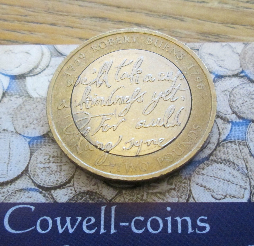 Scarce Commemorative Two Pound Coins – Rare British £2 coin 1986 - 2015 ...