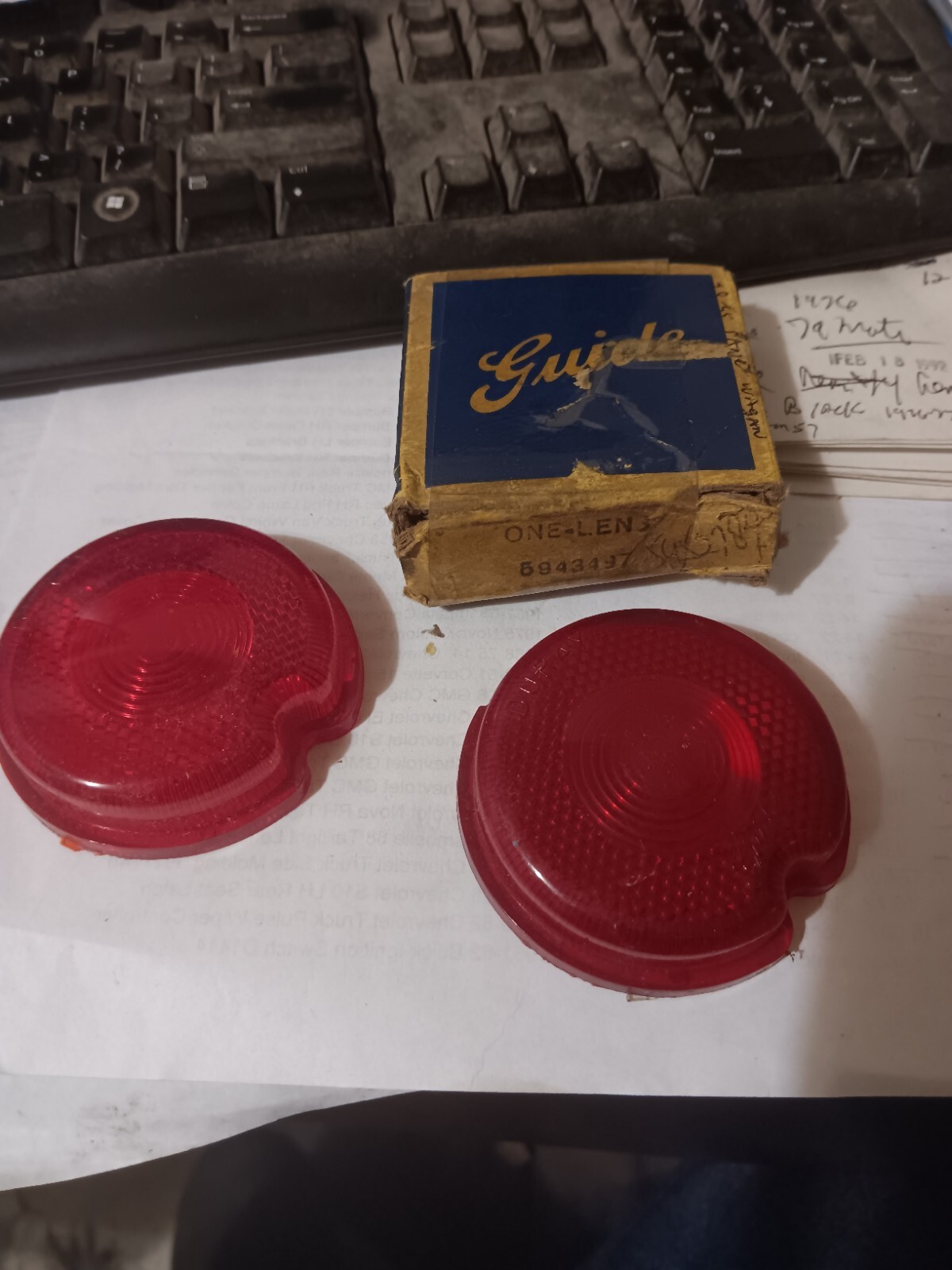 NOS 1939-1955 GMC Chevrolet Panel Suburban Station Wagon PAIR Tail Lens ...