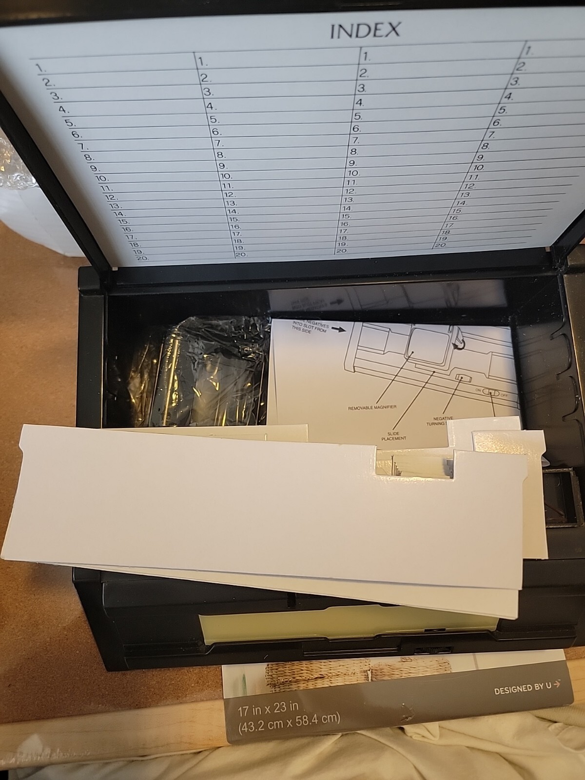 Jobar's Illuminated Magnifying Negative Viewer New | eBay