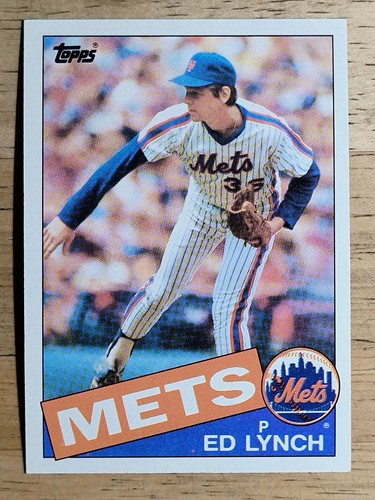 1985 Topps #467 Ed Lynch | eBay