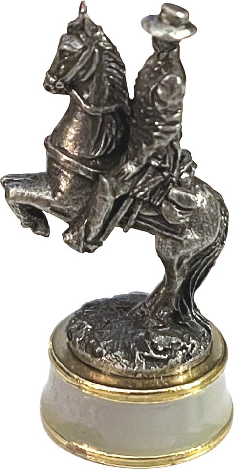 Civil War Pewter Chess Set 1983 Franklin Mint National Hist. Soc ...