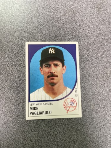 1988 Panini MLB Baseball Sticker Mike Pagliarulo #156 New York Yankees ...