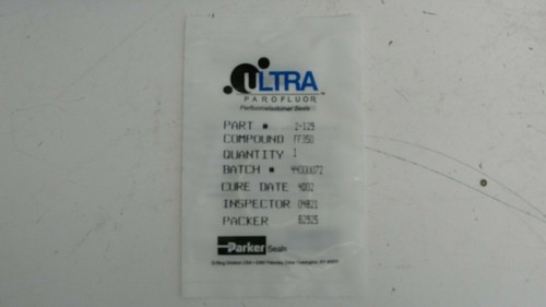 Parker ULTRA Parofluor Perfluoroelastomer seals 2-129 compound FF350 O ...