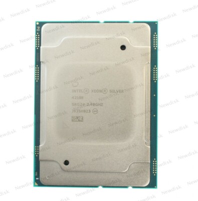Intel Xeon Silver 4210R CPU Prozessoren 10 Cores 2,4 GHZ 13.75MB SRG24 ...