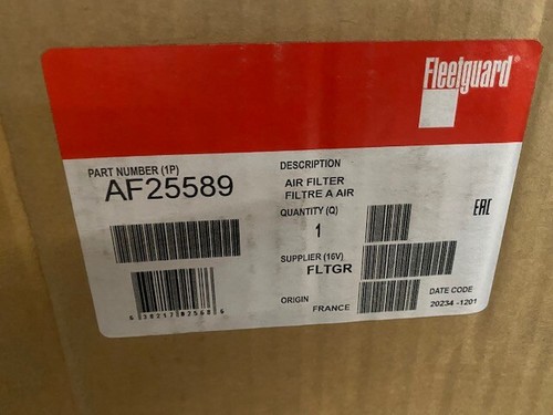 FLEETGUARD AF25589 Air Filter Genuine (NEW) | eBay
