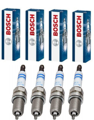 4x Bosch Spark Plugs For Audi A4 1.8 T quattro B7 09/04-06/08 | eBay UK