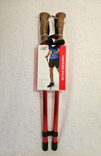 NEW New Balance Trekking Poles Telescoping Hiking Walking Sticks ...