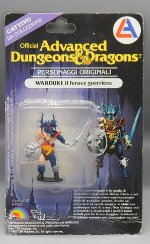 1983 vintage LJN Advanced Dungeons & Dragons WARDUKE mini figure D&D ...
