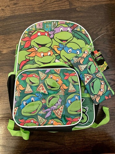 3 Piece Backpack - TMNT Teenage Mutant Ninja Turtles | eBay