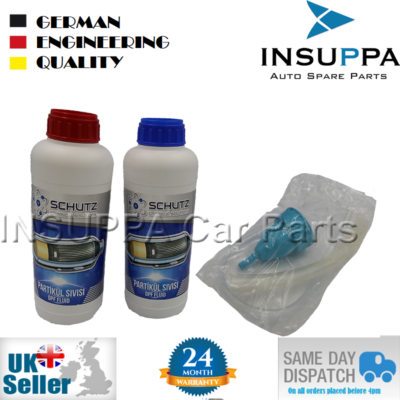 1L Diesel Particulate Filter DPF Fluid And Refill Kit Pat Eolys For ...