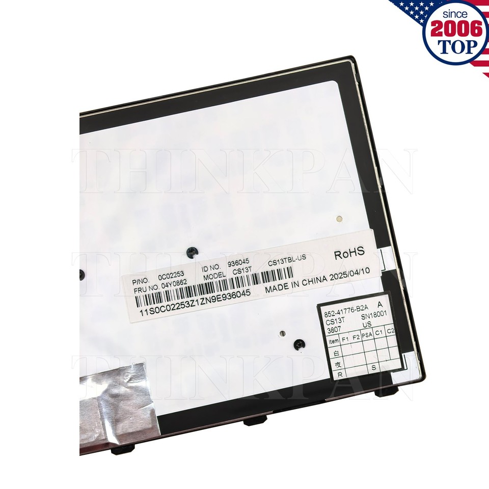 New US Keyboard for Lenovo Thinkpad T440 T460 T470 T480 T14 Gen P14s ...